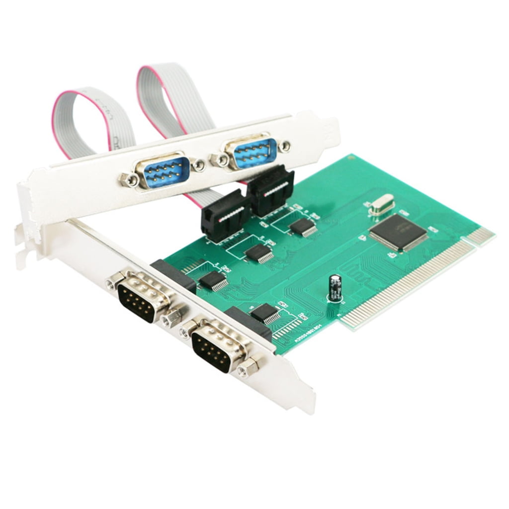 PCIe Serial Parallel Card, PCIExpress to RS232 Port & Printer LPT ...