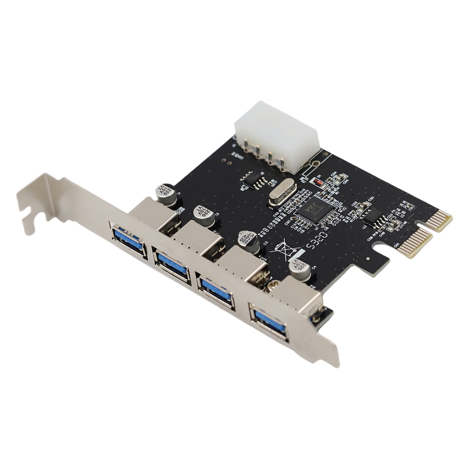 PCIe USB Expansion Card with 2 / 4 Ports, Fast Desktop Adapter for ...
