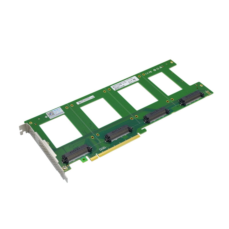 PCIe x16 to 4-Port U.2 SSD NVMe Card - Walmart.com