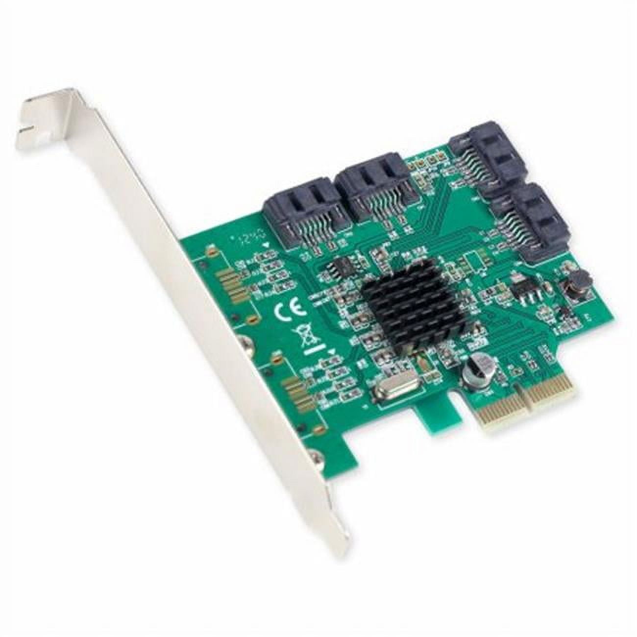 PCIe x2 Interface Version 2.0 4-Port Internal SATA 6Gbps Controller ...