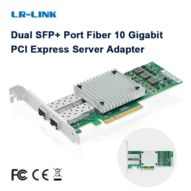 PCIe x8 Dual-port 10G SFP+ Server Network Adapter (BCM57810) - Walmart.com