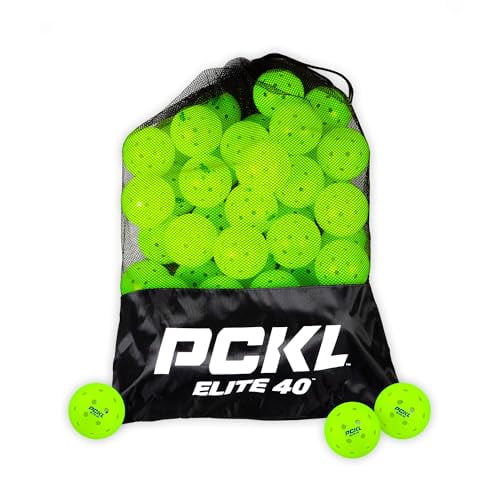 PCKL Elite 40 Pickleball Balls Cold Weather Rated | Tournament and ...