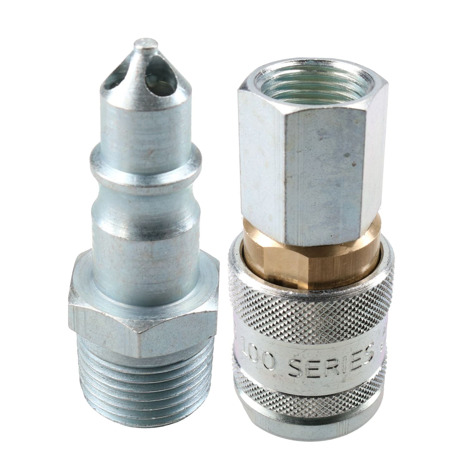 PCL 100 Series Female Coupler & Male Plug Fitting Air Hose 1/2" BSP ...