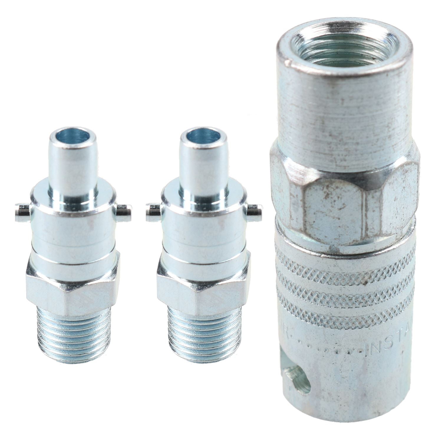 PCL Instant Air Coupler 1/4" BSP Female Thread & Bayonet Fitting Male Adaptors - Walmart.com
