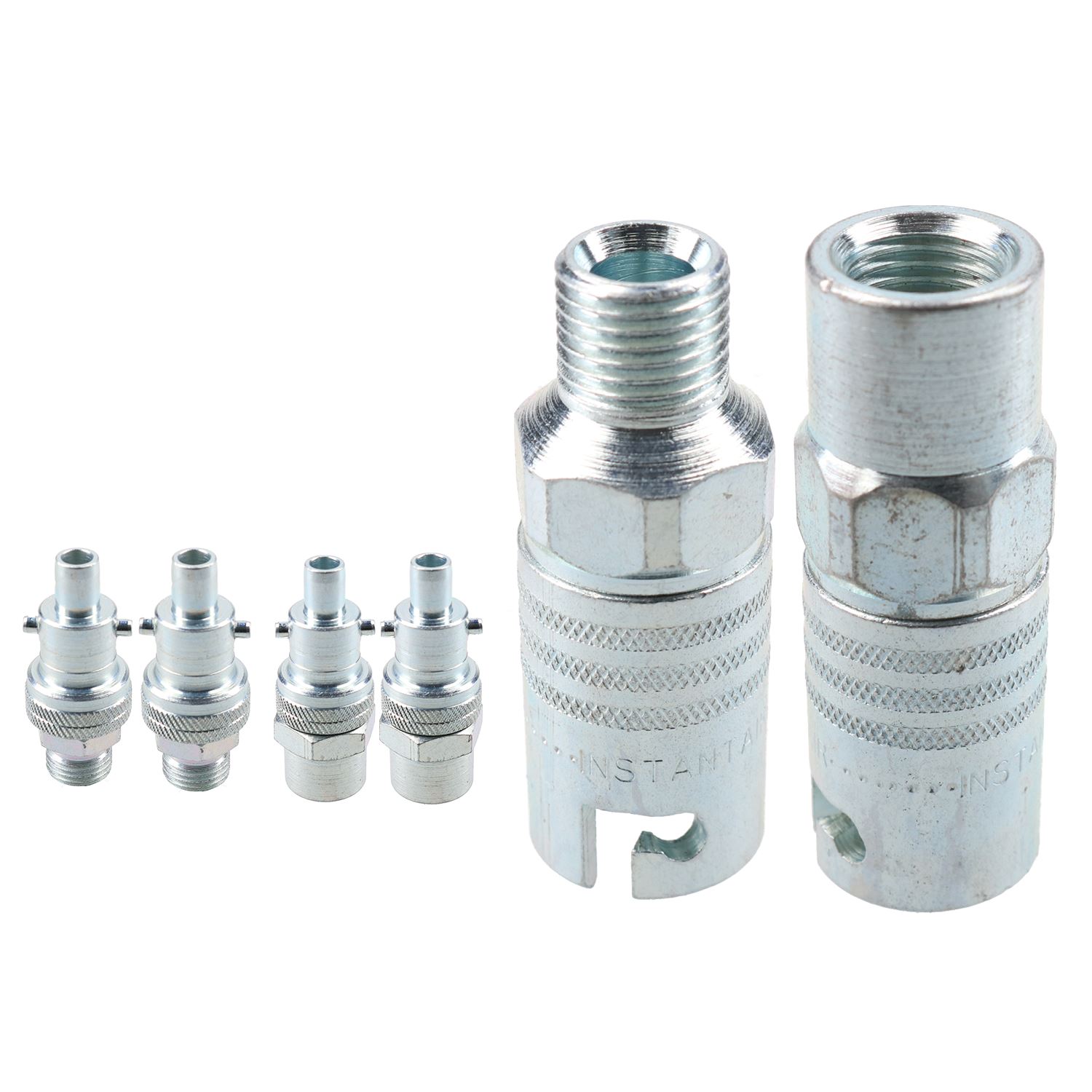 PCL Instant Air Coupler 1/4" BSP Female Thread & Male Air Fittings ...