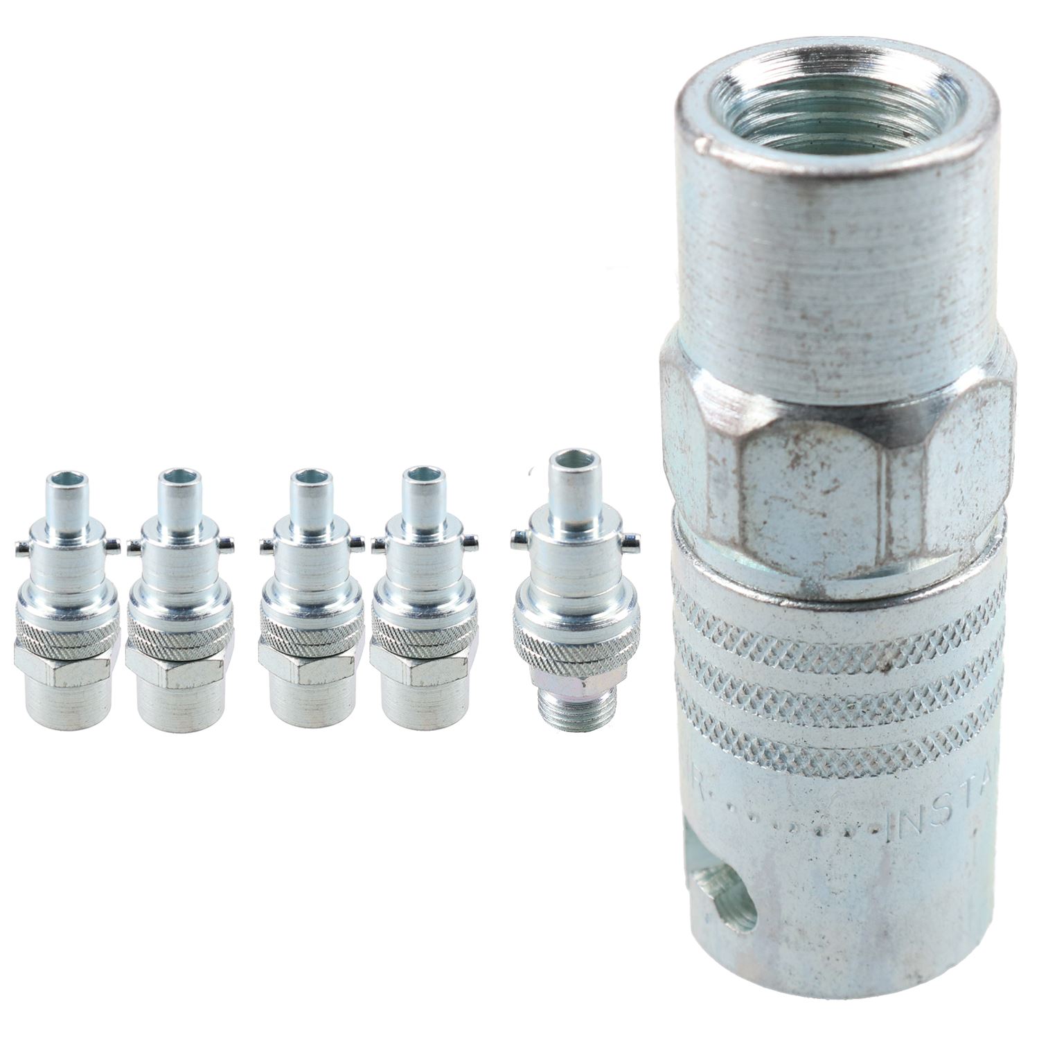 PCL Instant Air Coupler 1/4" BSP Female Thread & Swivel Body Male Air ...