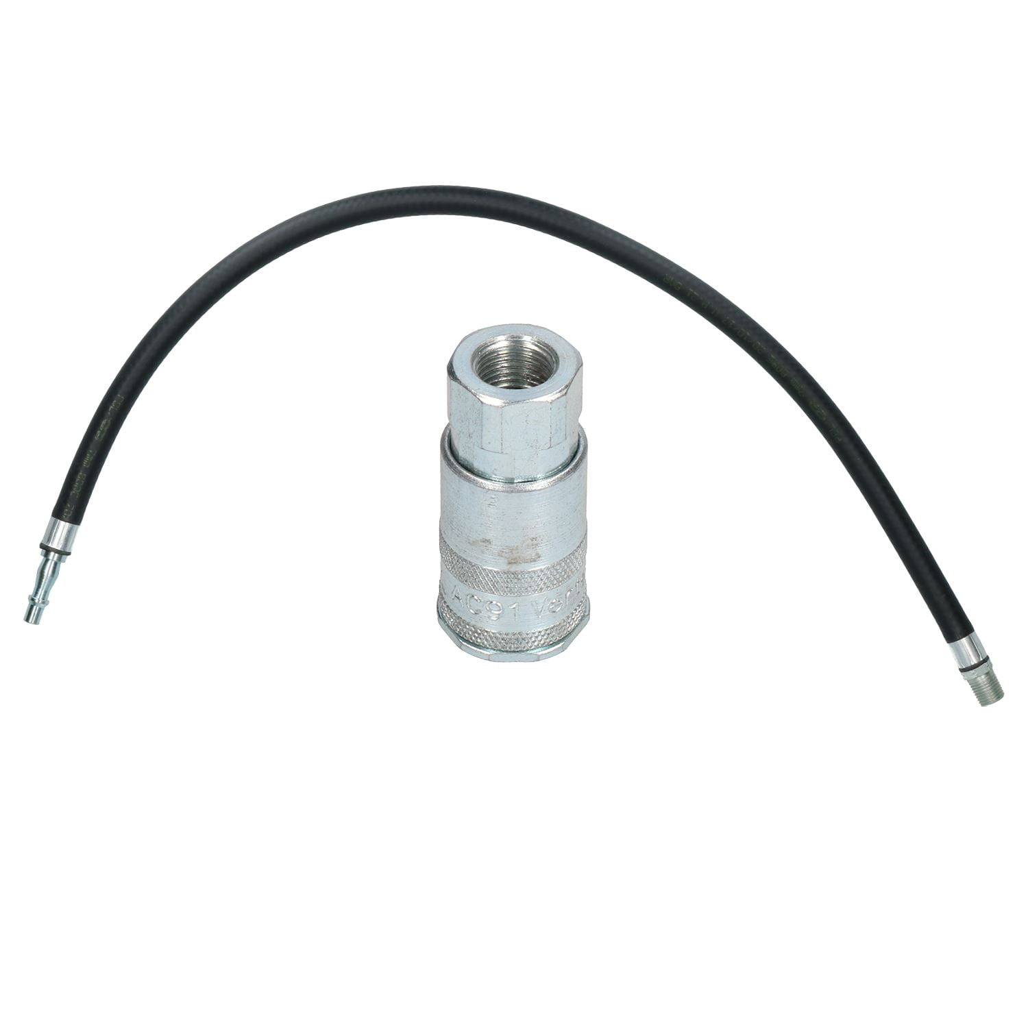 PCL Whip Spray Leader Hose 0.6m x 7mm 1/4" BSP HA2124N & Female Coupler ...