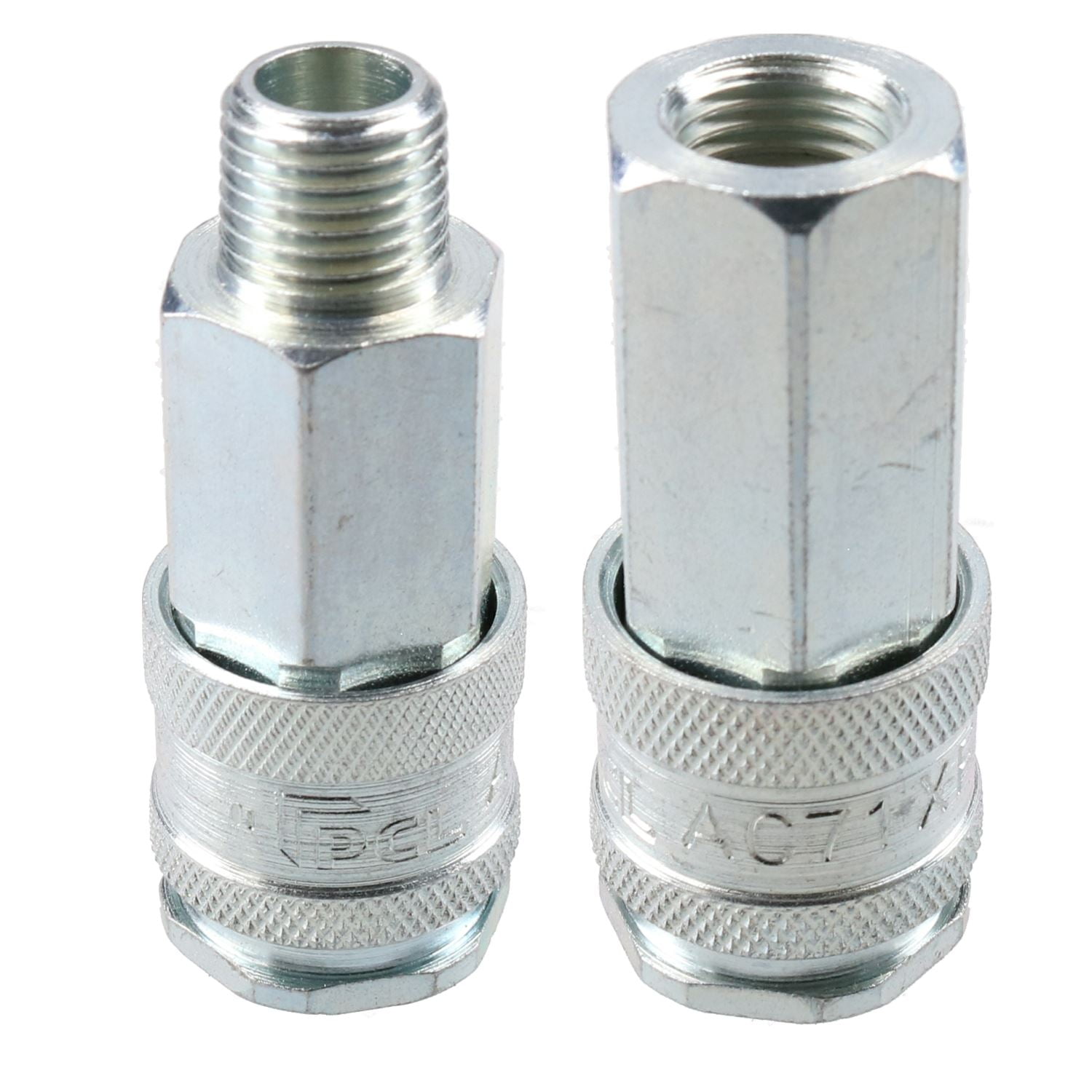 PCL XF Series Female Coupler 1/4" BSP Male & FemaleThreads Air Hose ...