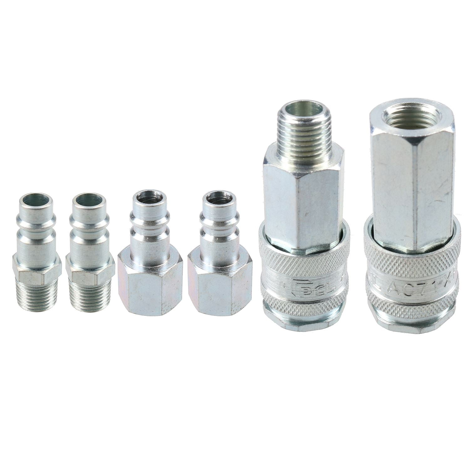 PCL XF Series Female Coupler & Male Air Fittings 1/4" BSP Male & Female ...