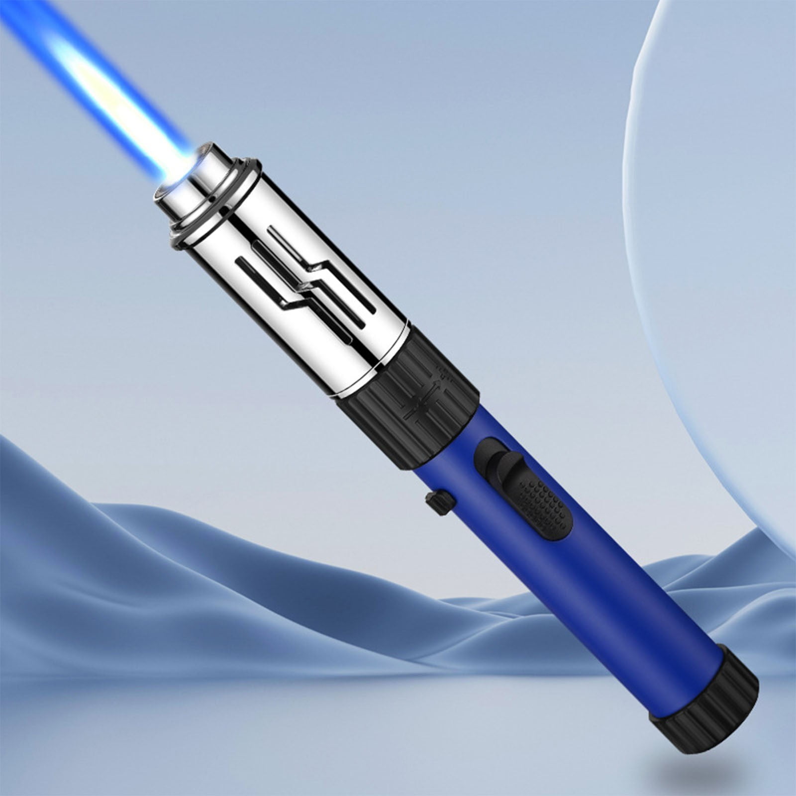 PCLCN Butane Torch Lighter,9.13-inch Refillable Pen Lighter Adjustable ...