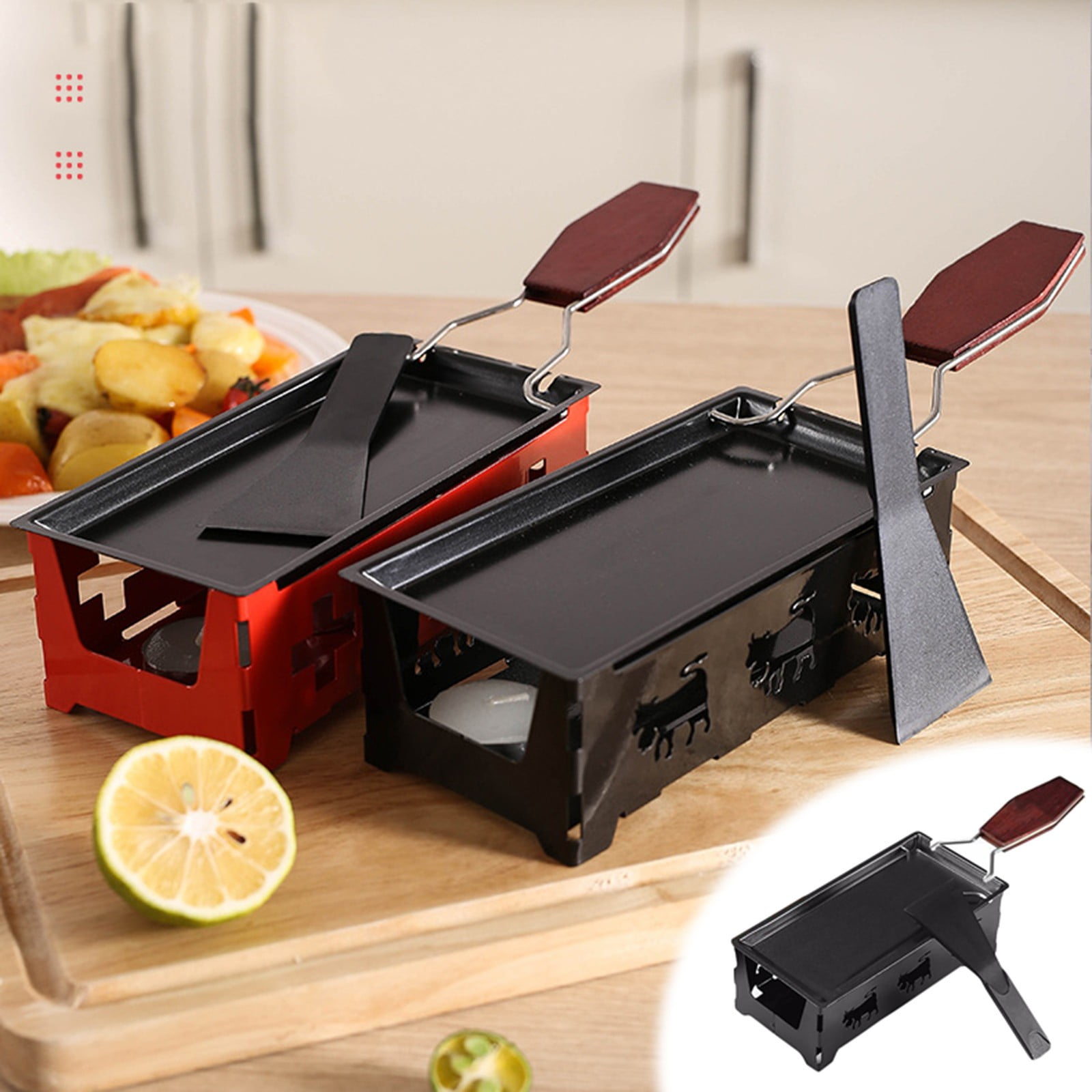 PCLCN Cheese Non-Stick Cheese Melter, Portable Cheese Machine with ...