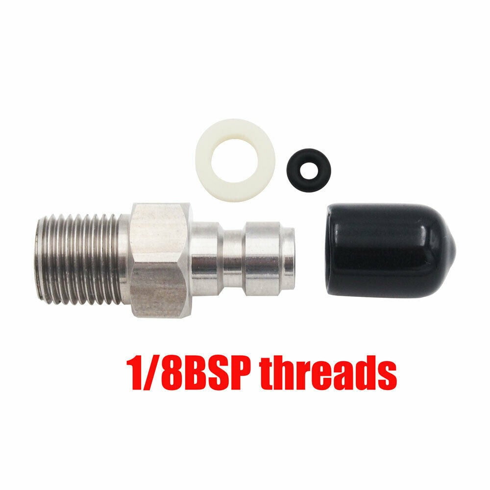 PCP 8mm Male Quick Head Connection Way Foster Stainless Steel Fill ...
