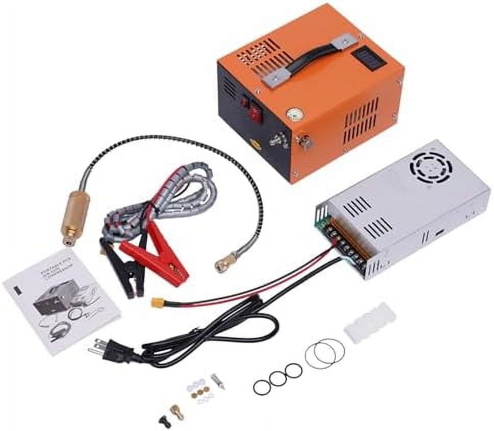 PCP Air Compressor, 350W High Power Voltage Air Compressor Pump, 12V ...