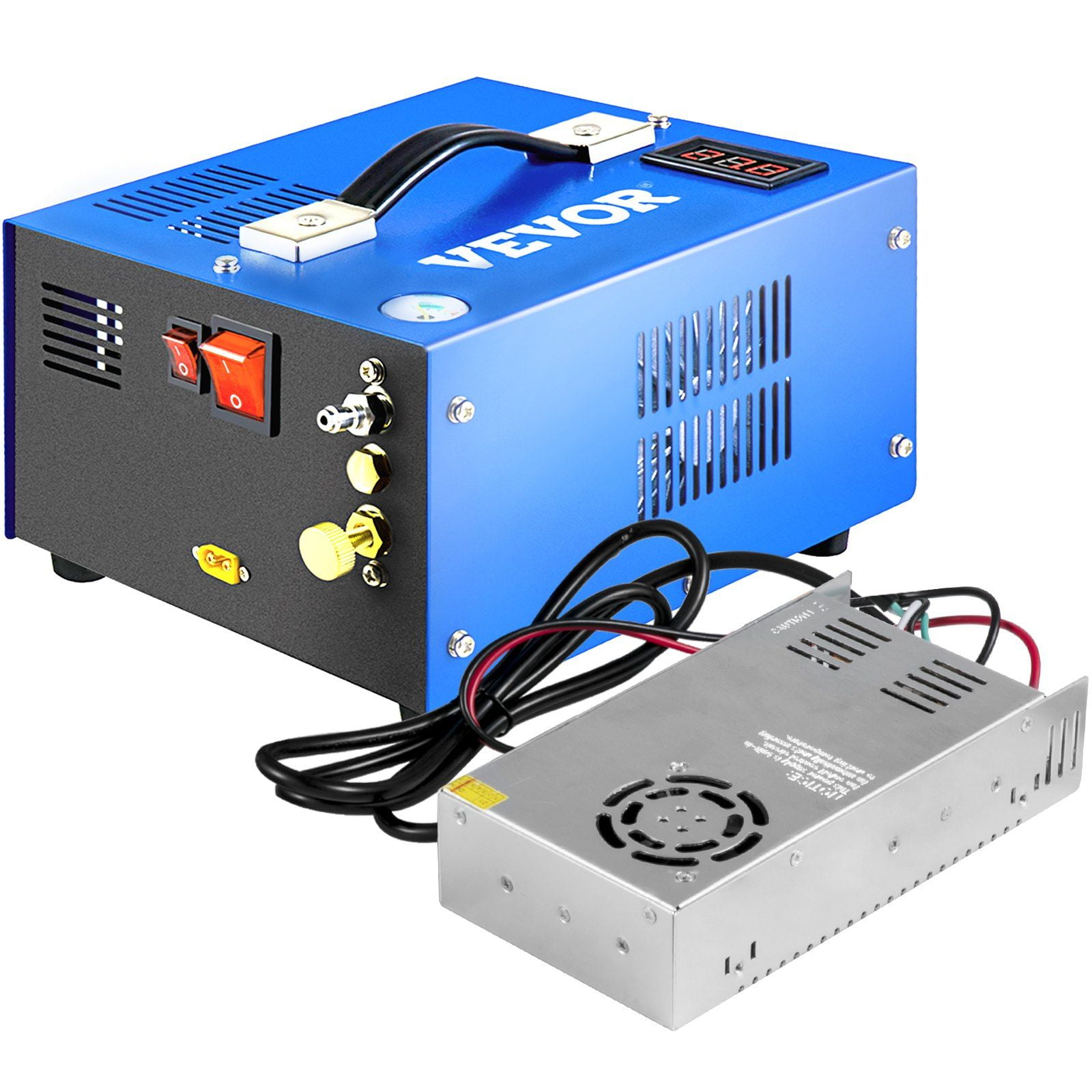 PCP Air Compressor, 4500PSI Portable PCP Compressor, 12V DC/110V AC PCP ...