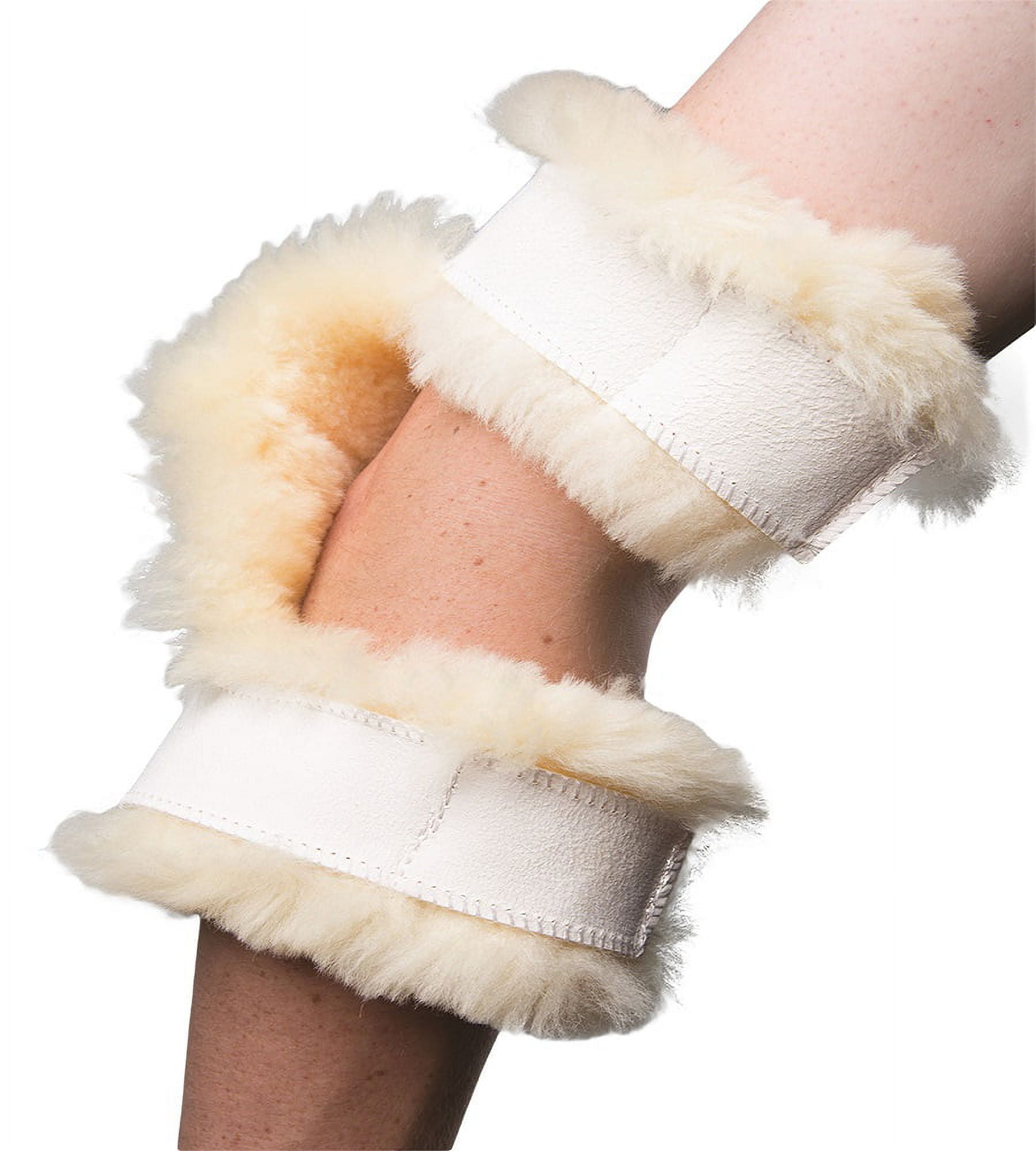 PCP Pressure-Relief Sheepskin Elbow Protector, White, HSA/FSA Eligible ...