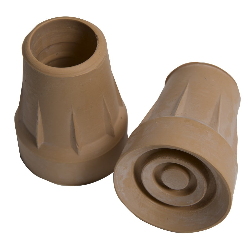PCP Replacement Crutch Tips (Pair), Tan, Small HSA/FSA Eligible ...