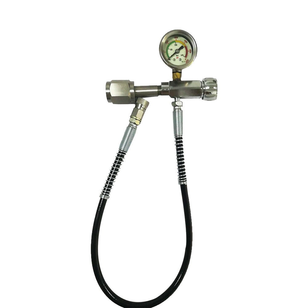 PCP SCBA Refill Charging Connector Valve Oxygen Tank Air Filling ...