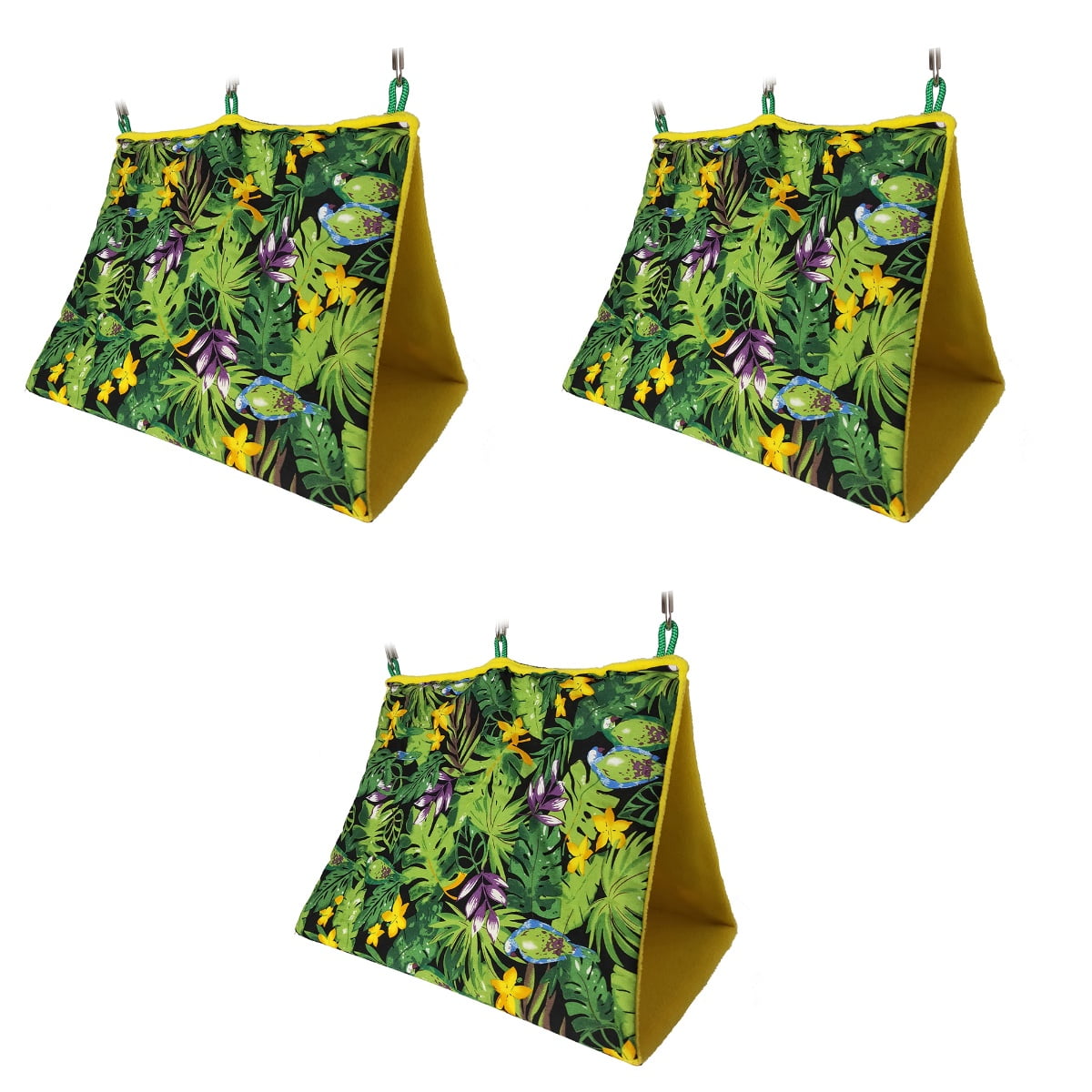 PCS Hamster Warm Hideaway Snuggle Hut for Birds Small Parrot Tent ...