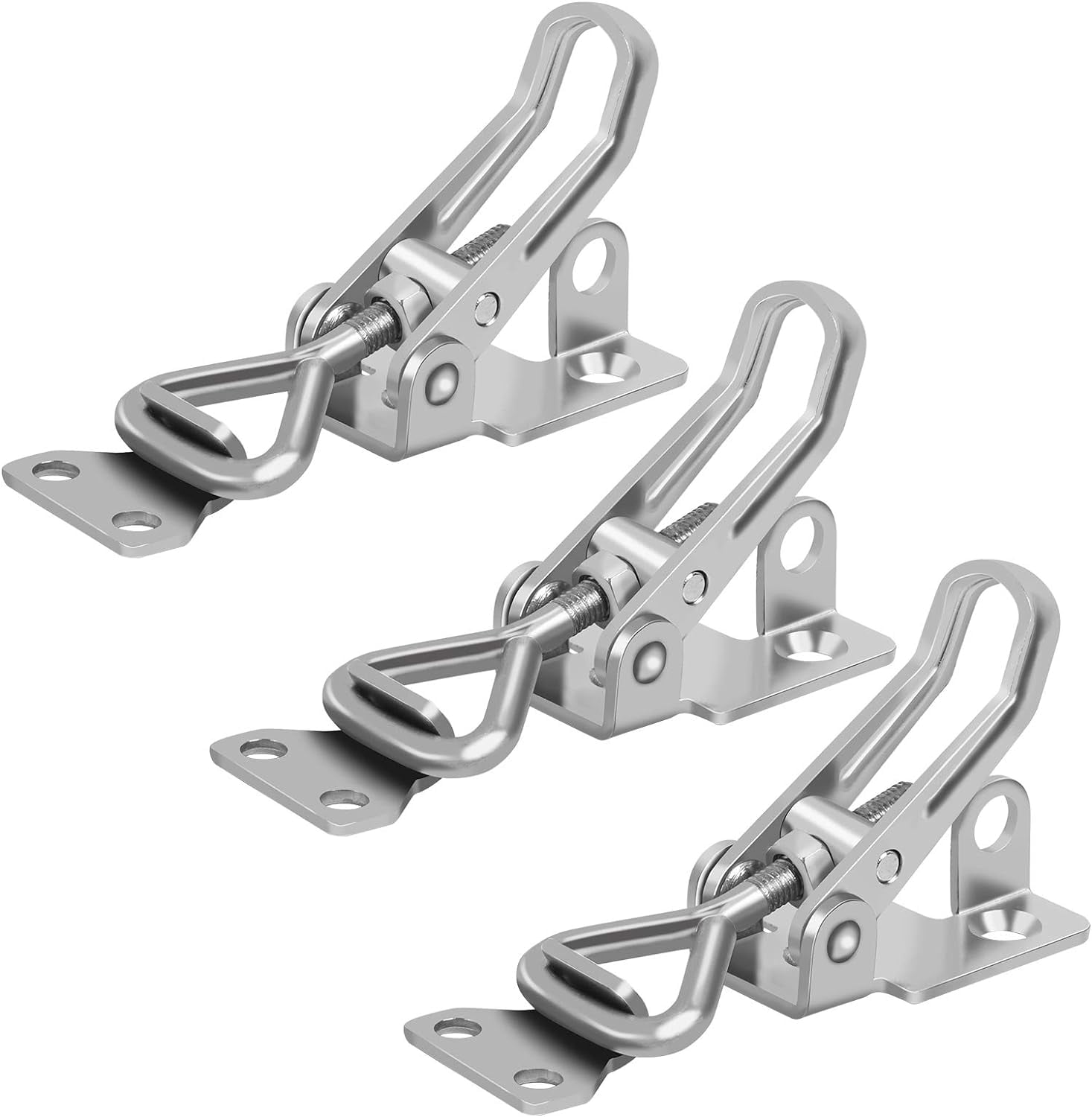 PCS Latch Clamp Metal Toggle Latch Clamping Lock, Lever Closure, Approx ...