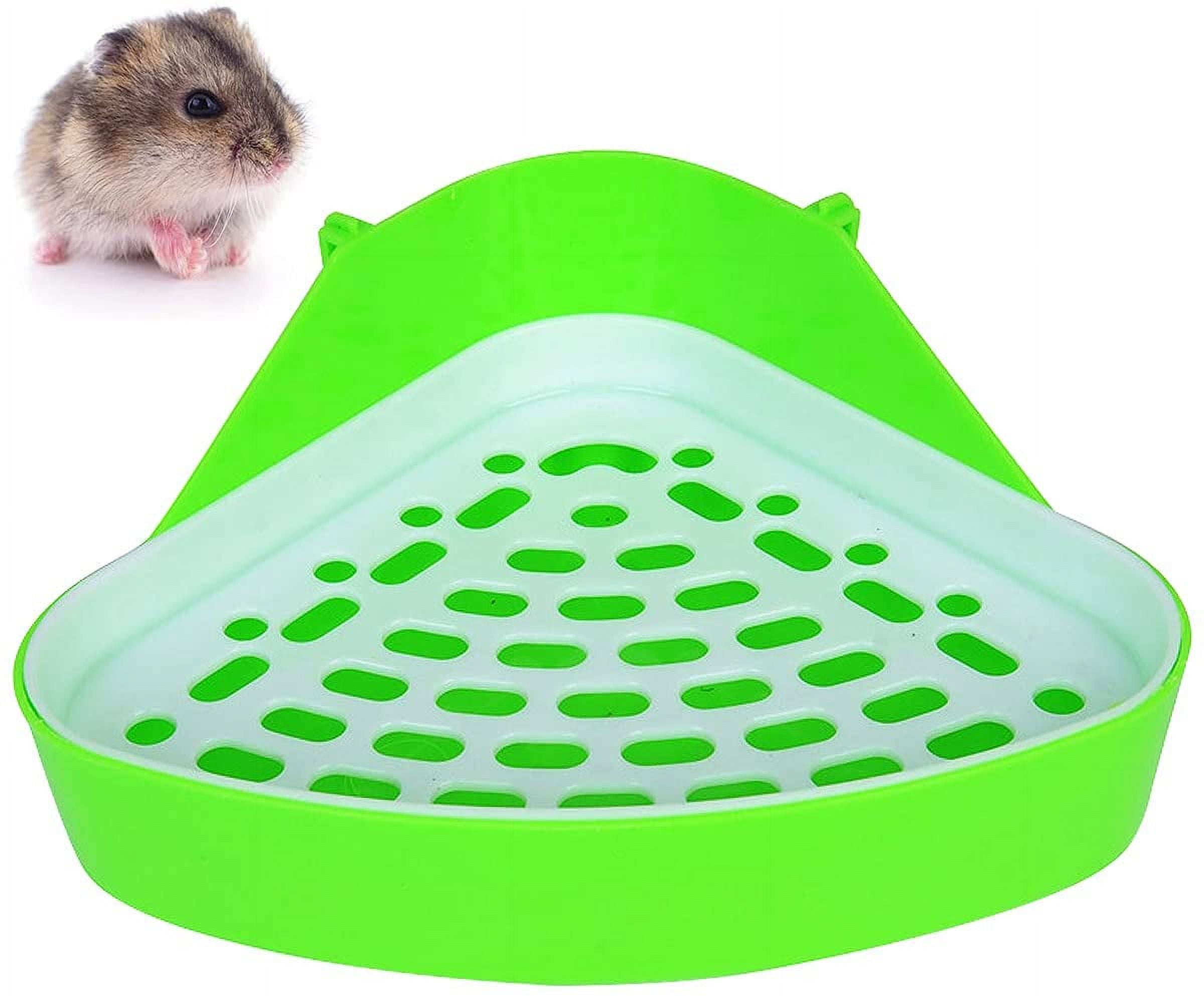 PCS Small Animal Toilet Pet Triangle Toilet Potty Trainer Pet Toilet ...