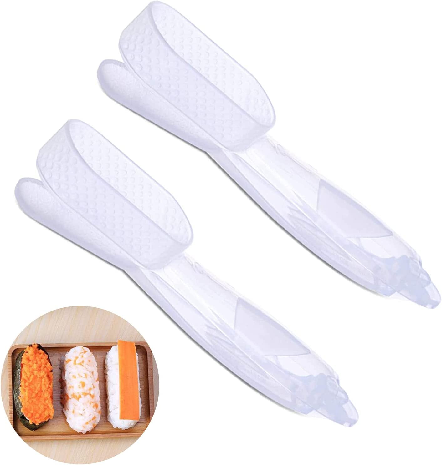 PCS Sushi Mold, Kitchen Bento Sushi Onigiri Mold Tool Square Rice Ball ...