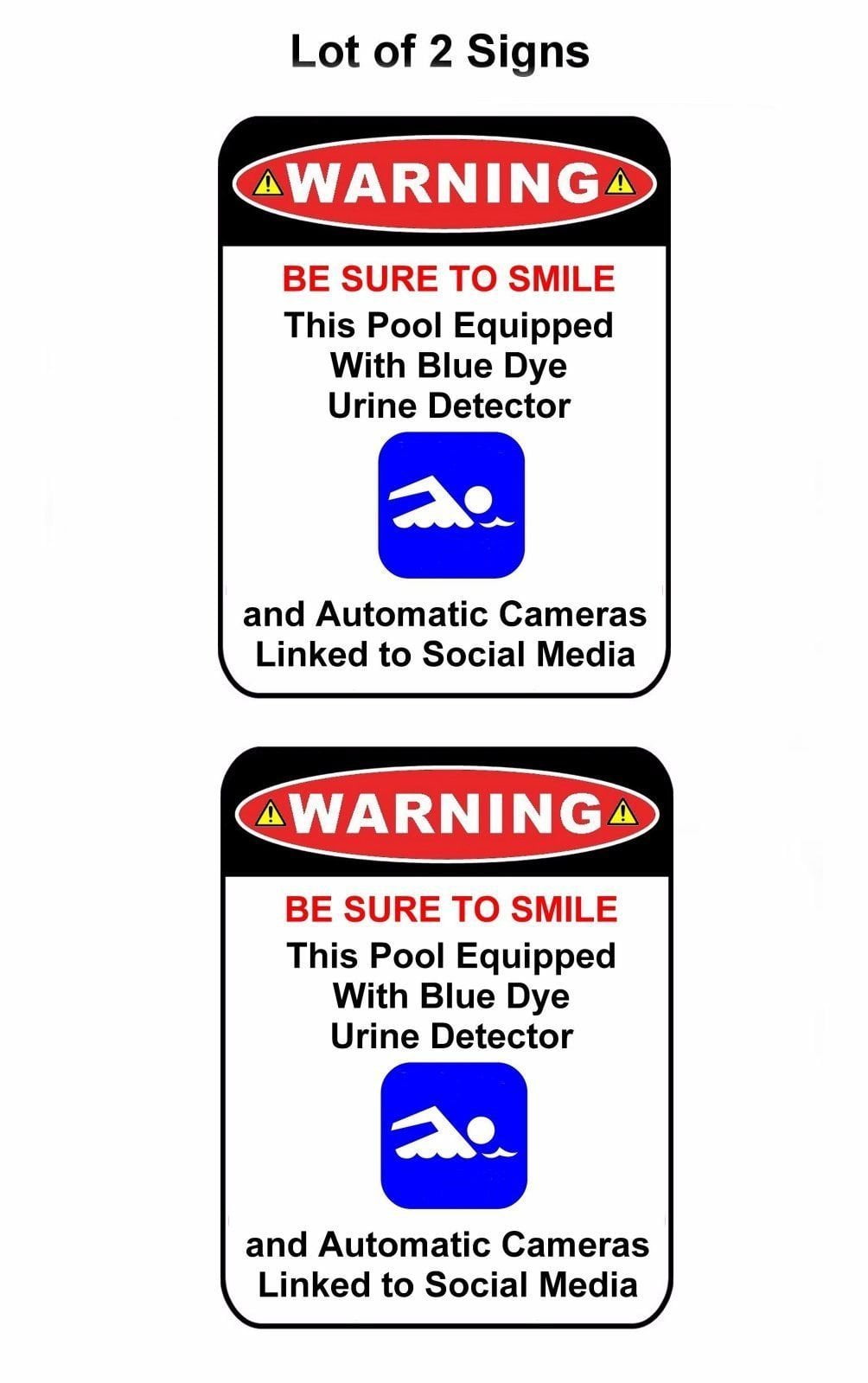 PCSCP 2-Count Warning Property Protected By: Bigfoot 11 inch by 9.5 ...