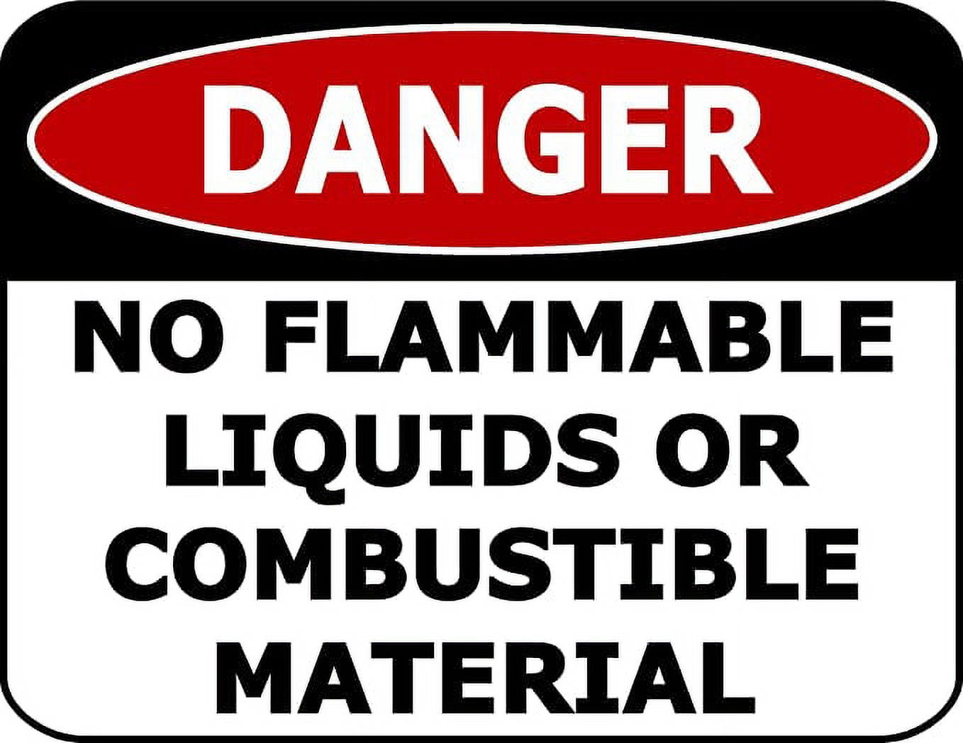 PCSCP Danger No Flammable Liquids Combustible Material 11.5 inch 9 inch ... PCSCP Danger No Flammable Liquids Combustible Material 11.5 inch 9 inch ...