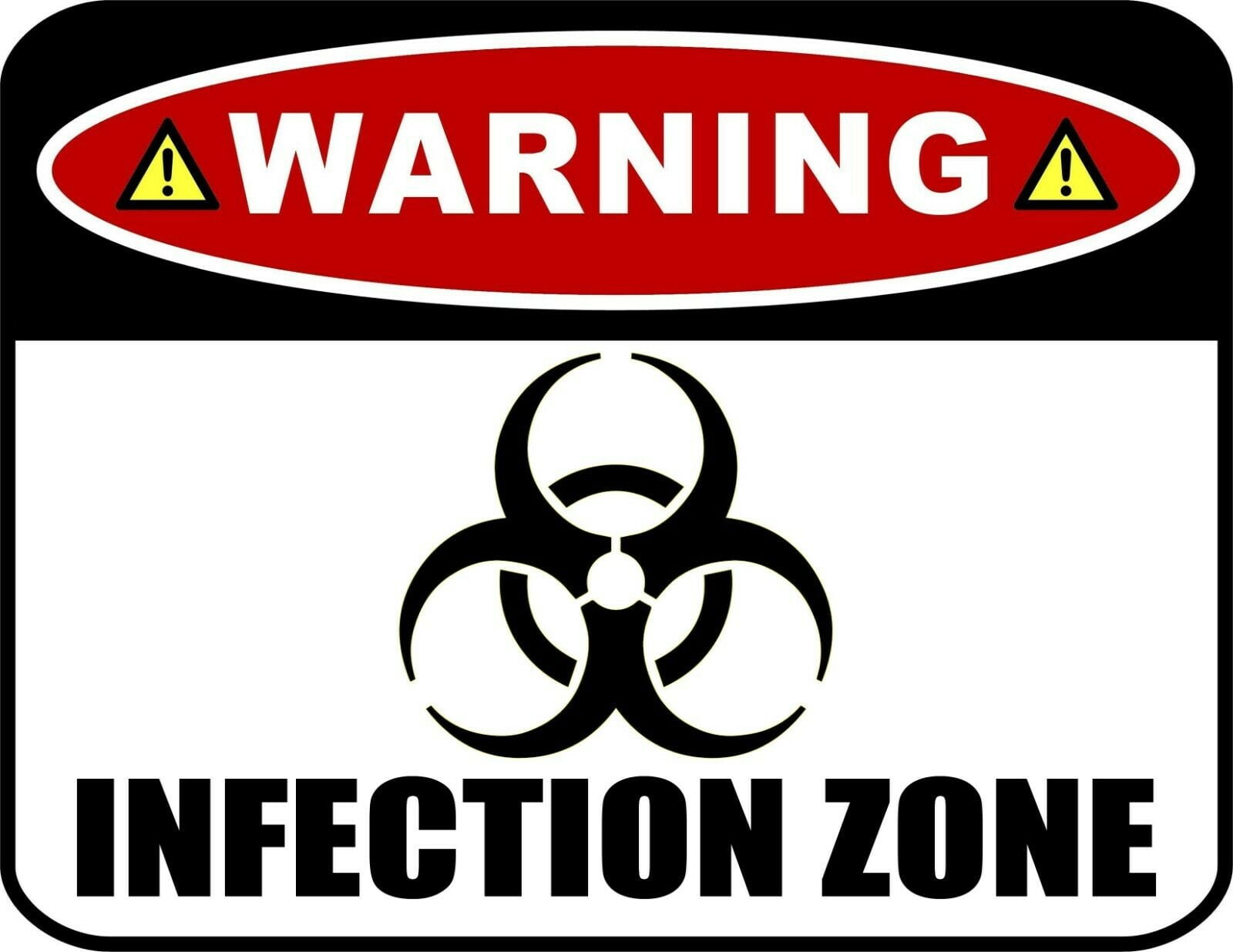 PCSCP Warning - Infection Zone with Image 11.5 PCSCP Warning - Infection Zone with Image 11.5