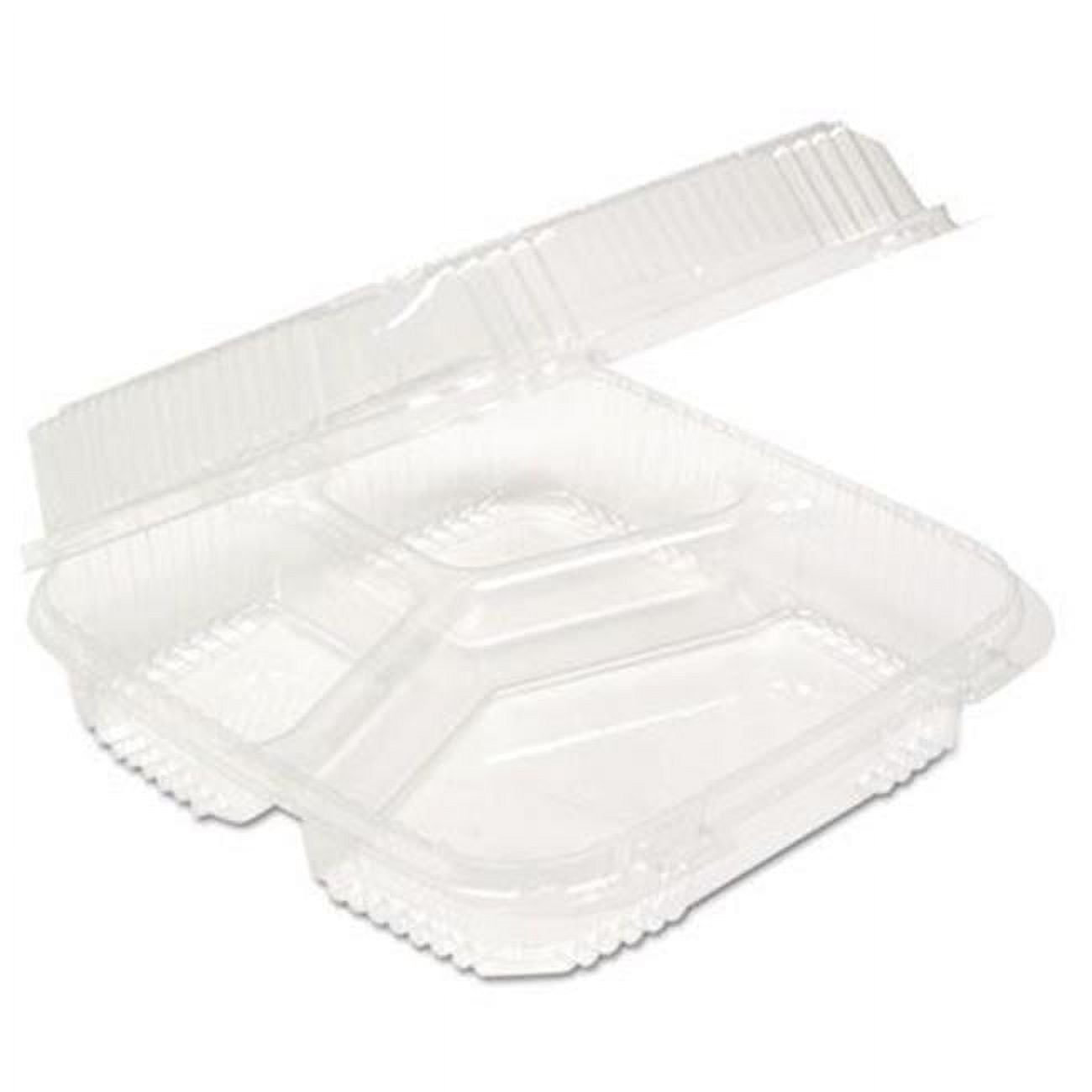 PCT 3-Comp Clearview Smartlock Food Containers, Clear - 200 Per Carton ...