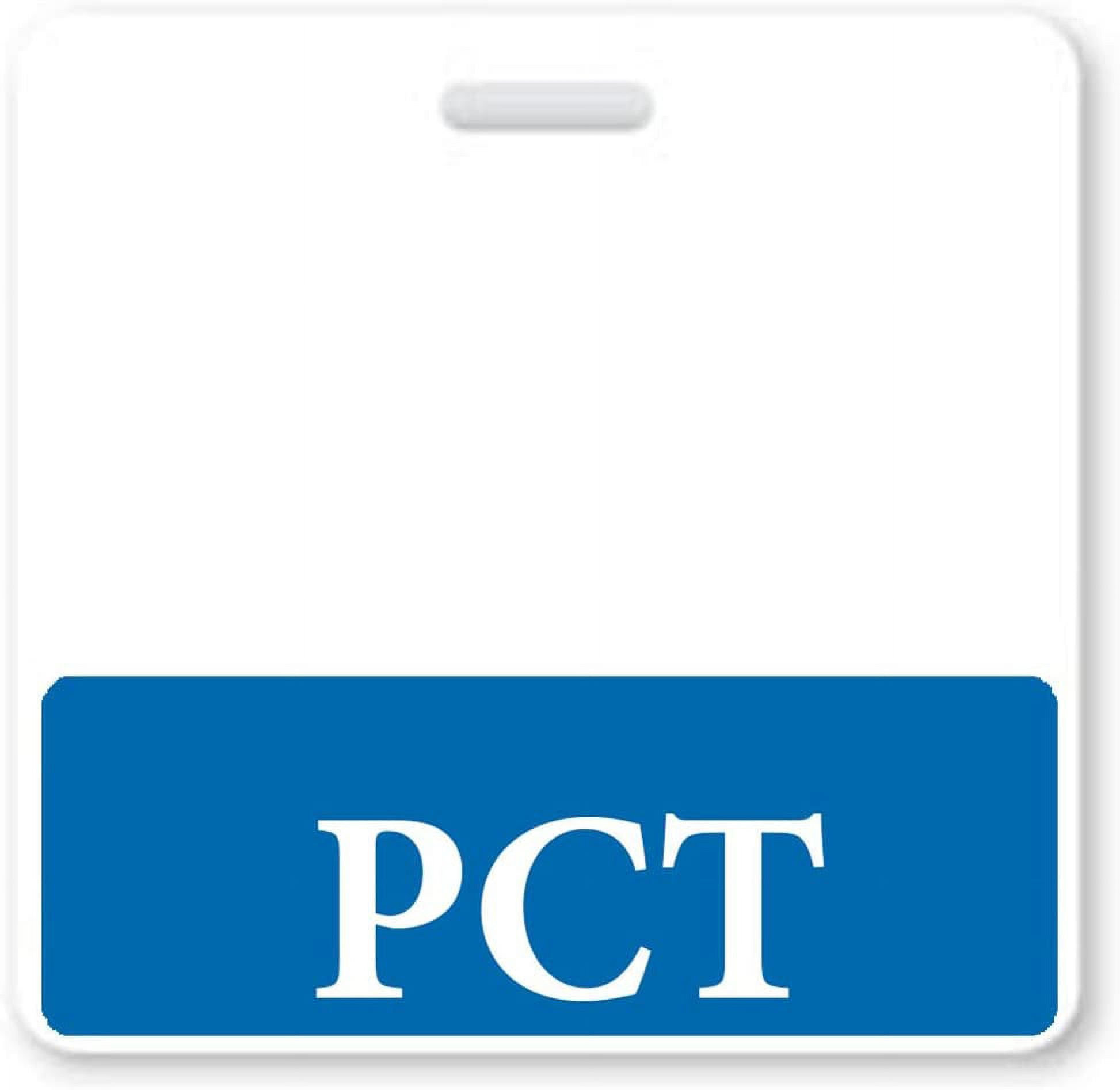 PCT Badge Buddy Horizontal - Heavy Duty Badge Buddies for Patient Care ...