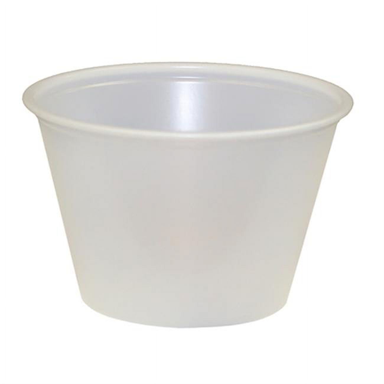 PCT YS400 4 oz Plastic Cup - Translucent - Walmart.com