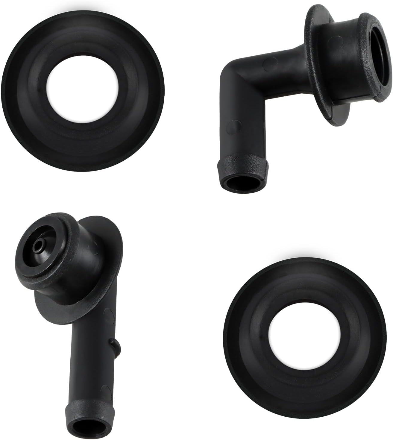 PCV CCV Vent Valve Elbows & Grommets Set Compatible with Jeep Grand ...