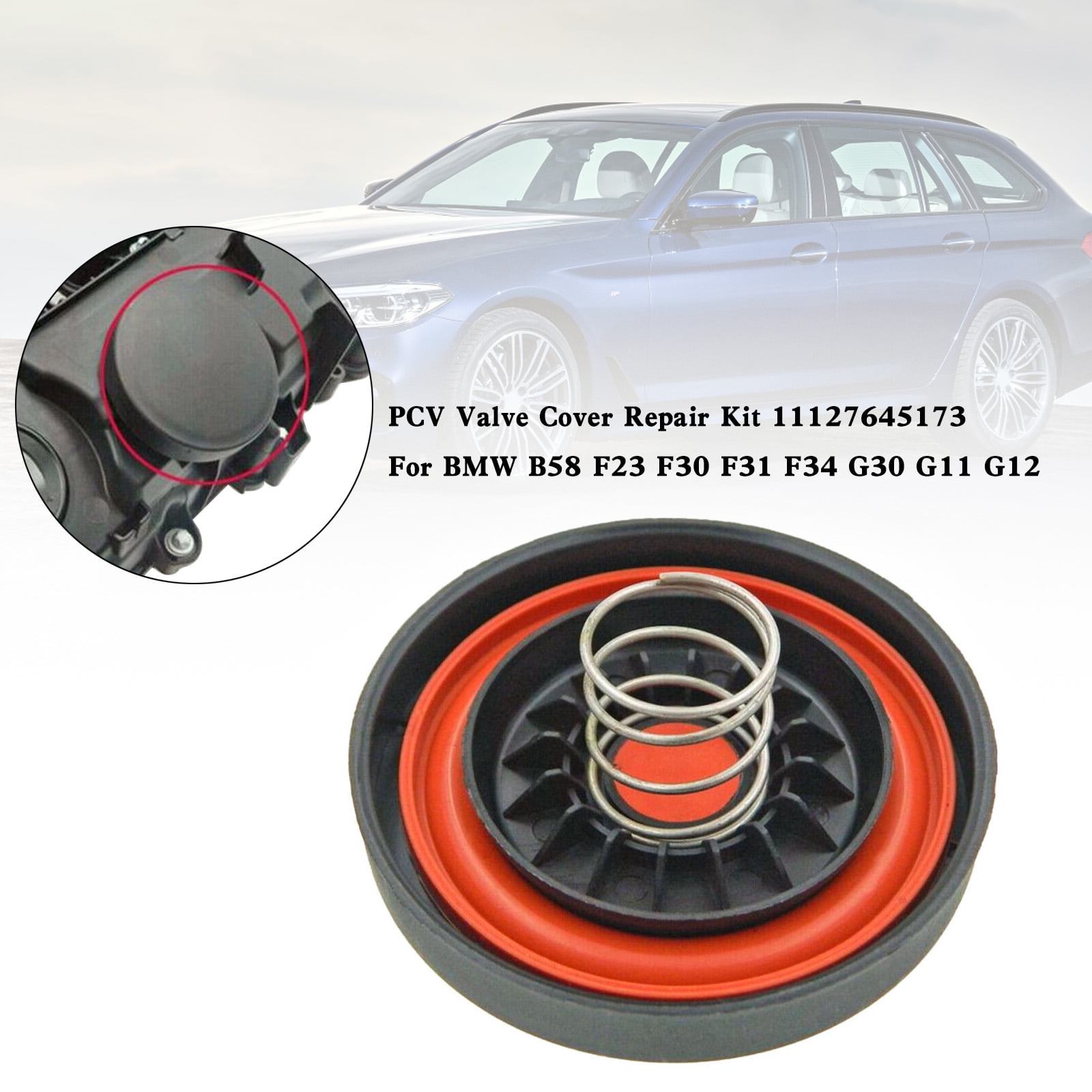PCV Valve Cover Repair Kit 11127645173 For BMW B58 F23 F30 F31 F34 G30 ...