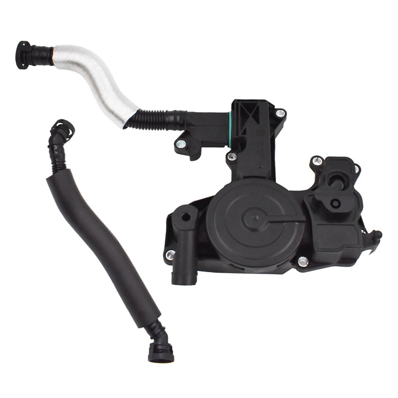 PCV Valve Oil Separator Engine Crankcase Vent Valve with Hose Kit Fit ...