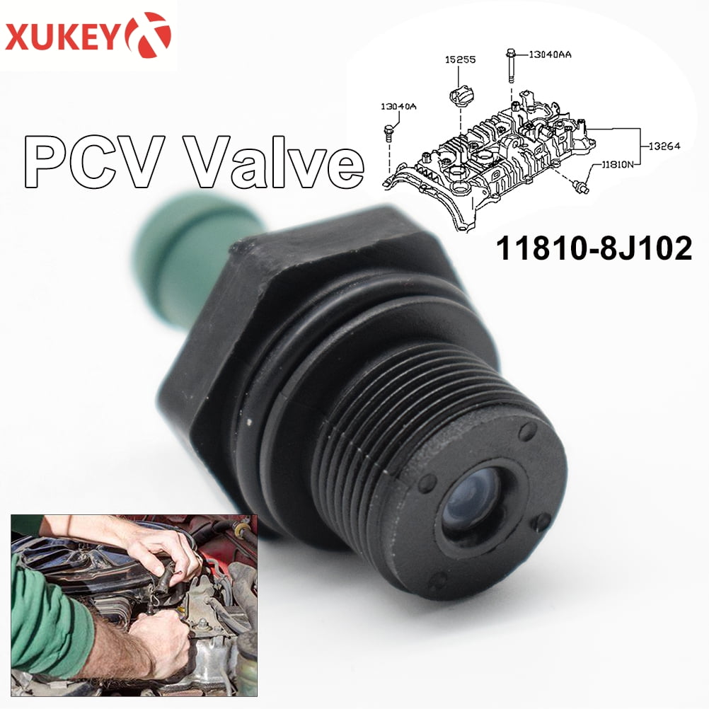PCV Valve W/ Seal OE# 11810-8J102 11810-EA200 11810-6N202 11810-5H71A ...