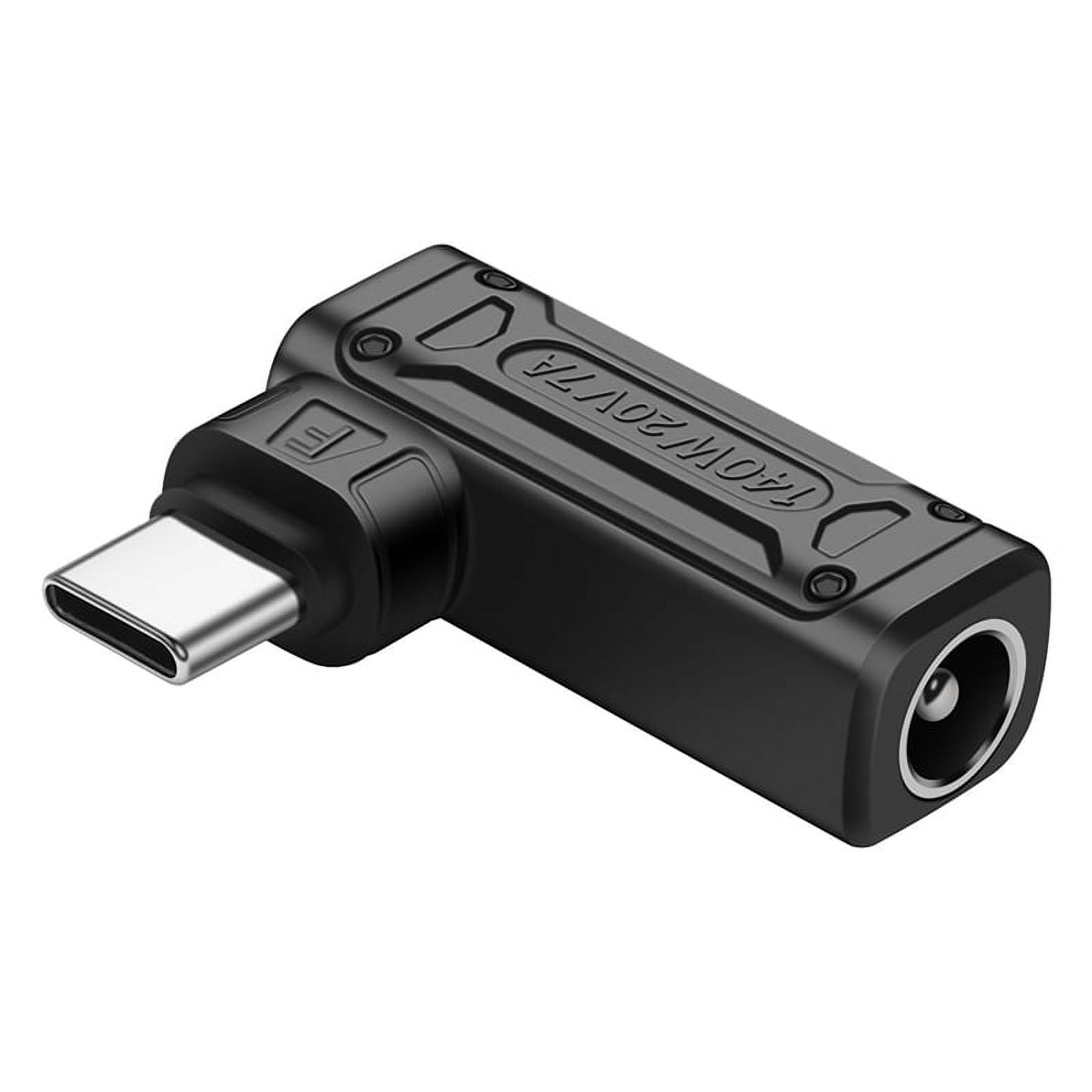 PD 140W DC to Type C Power Charging Adapter DC Female Input to USB C ...