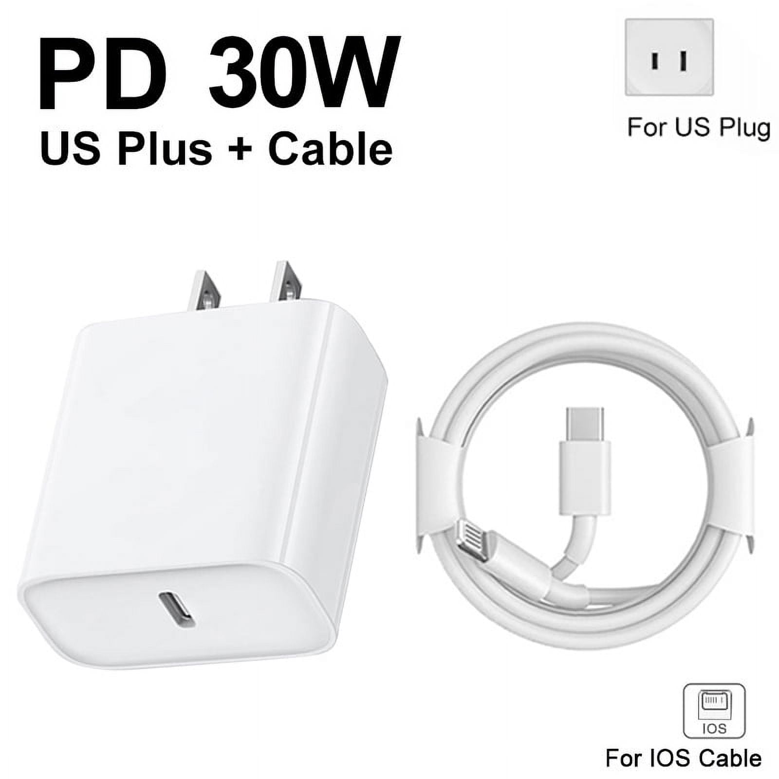 PD 30W Fast Charger Wireless Charger For Apple iPhone 14 Pro Max 11 12 ...