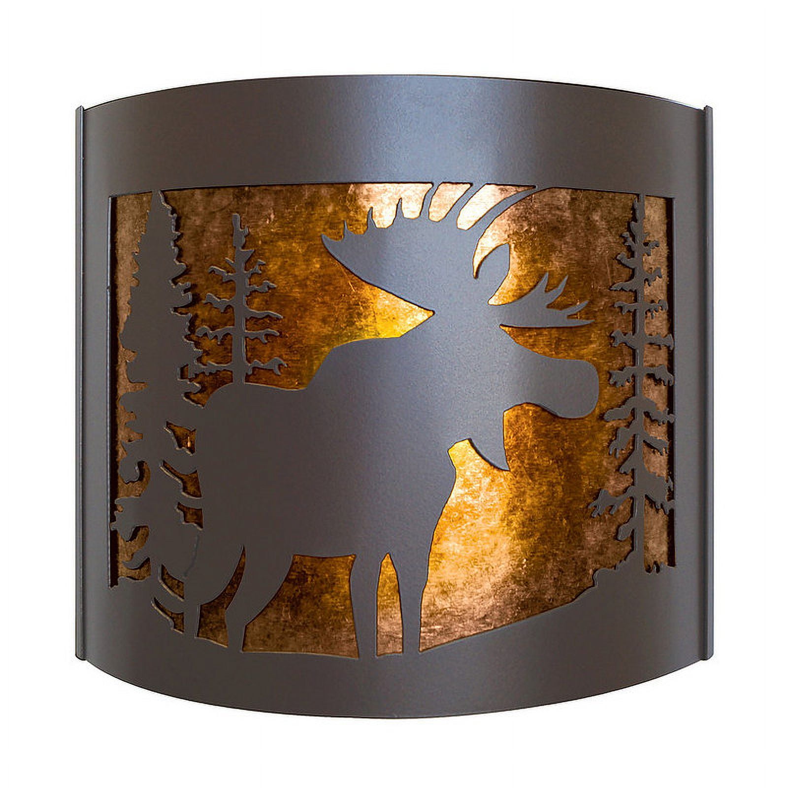 PD Metals Moose Facing Right Wall Sconce Cappuccino Color - Walmart.com