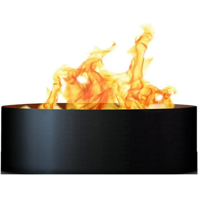 PD Metals Steel Campfire Fire Ring Solid Design - Unpainted - Large 48 ...