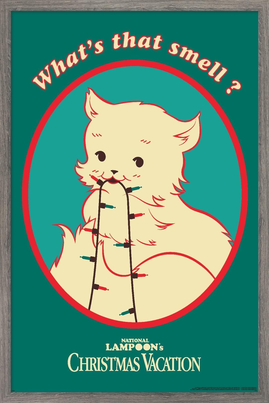 PD Moreno - Day Of the Dead Cat Wall Poster, 22.375" x 34" Framed - Walmart.com