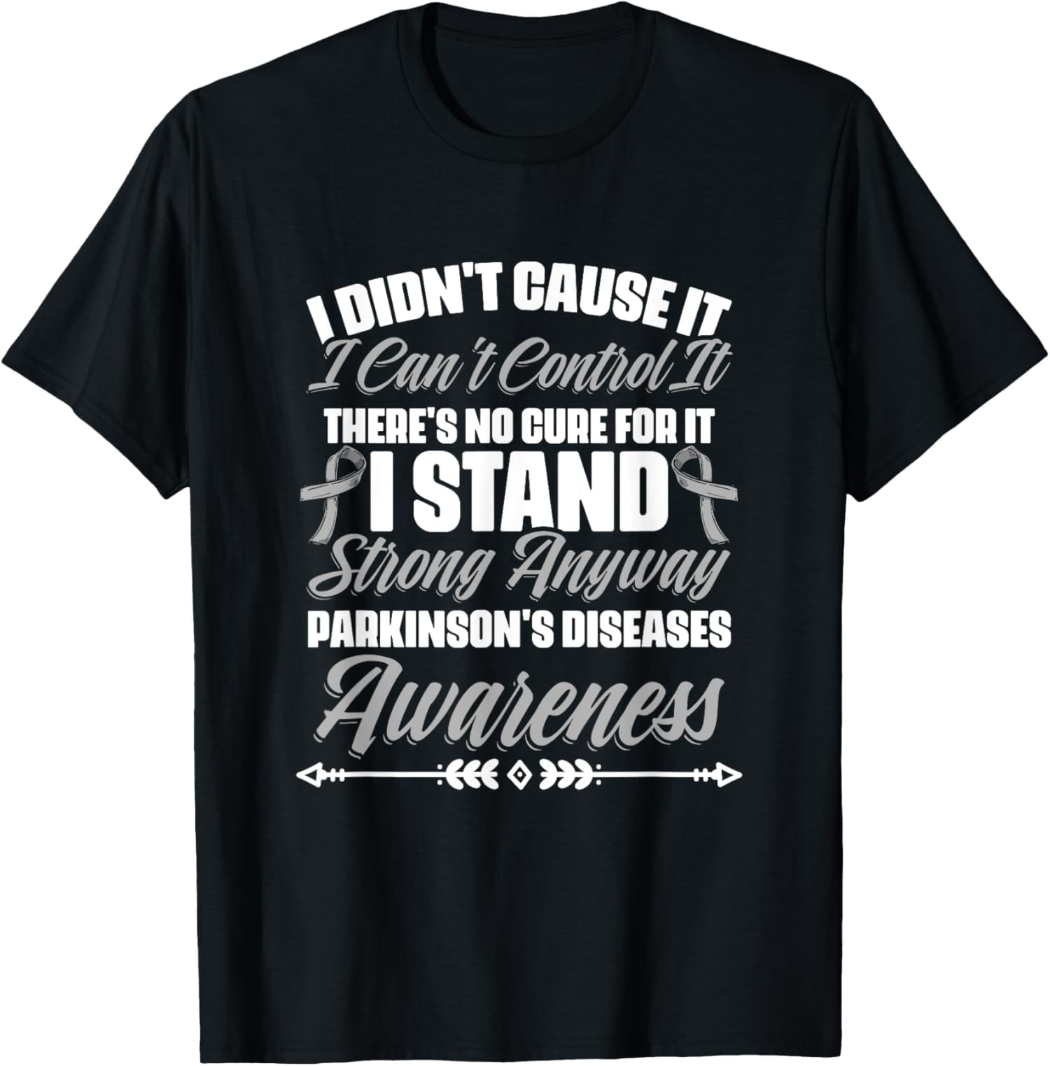 PD Patients Fighter Parkinson's Disease Warrior T-Shirt - Walmart.com
