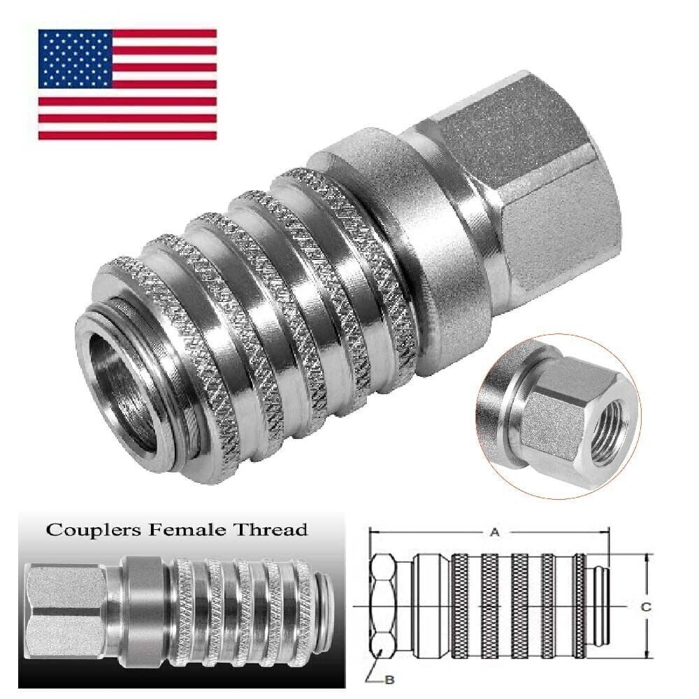 PD Test Port and Diagnostic Equipment Quick Coupler Female 1/4"-18 ...