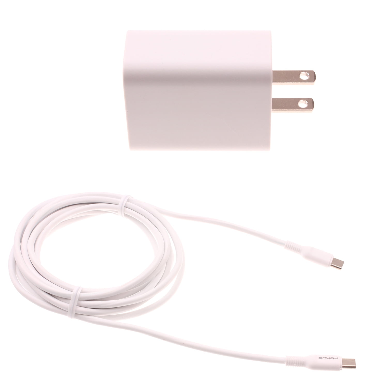 PD Type-C 18W Fast Home Charger for Cricket Debut S3, Icon 6 - 6ft USB ...