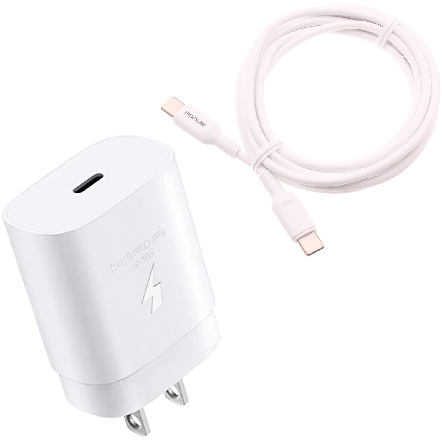 PD Type-C 25W Fast Home Charger for Samsung Galaxy A14 5G Phone - 10ft ...