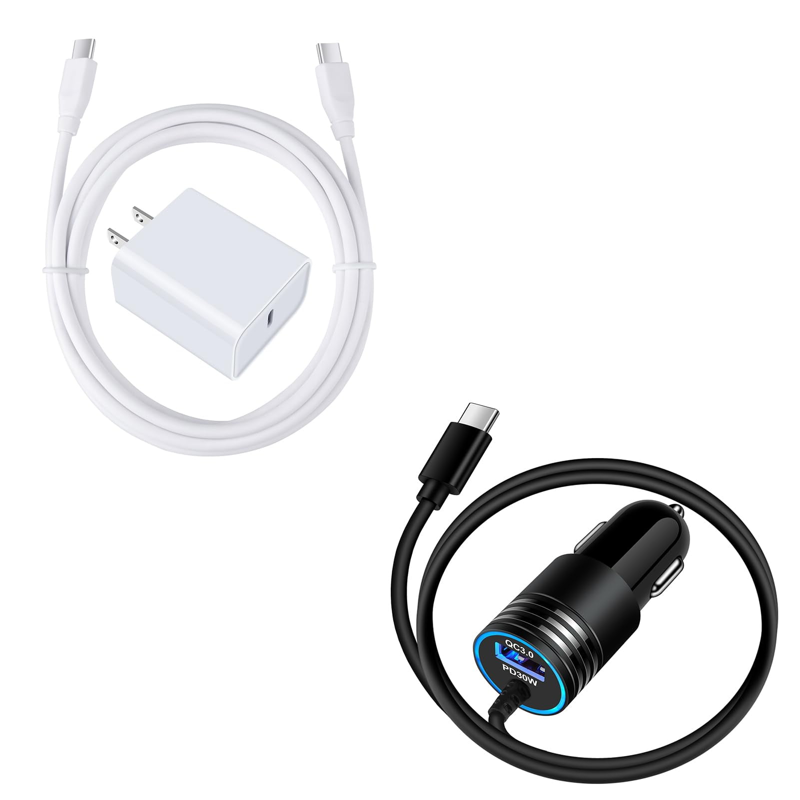 PD USB-C Charger Kit : The USB-C Charging Rapidly Charger and C-C Cable compatible with Google ...