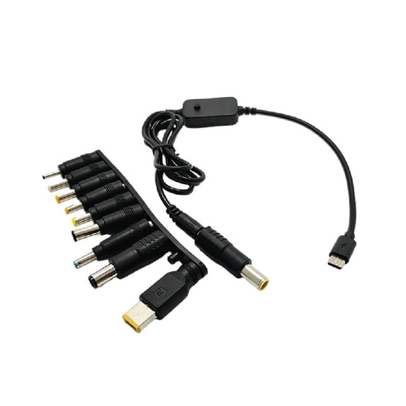 PD toDC Power Adapter Cable USB C Male to Male Cord 5V, 9V, 12V, 15V ...