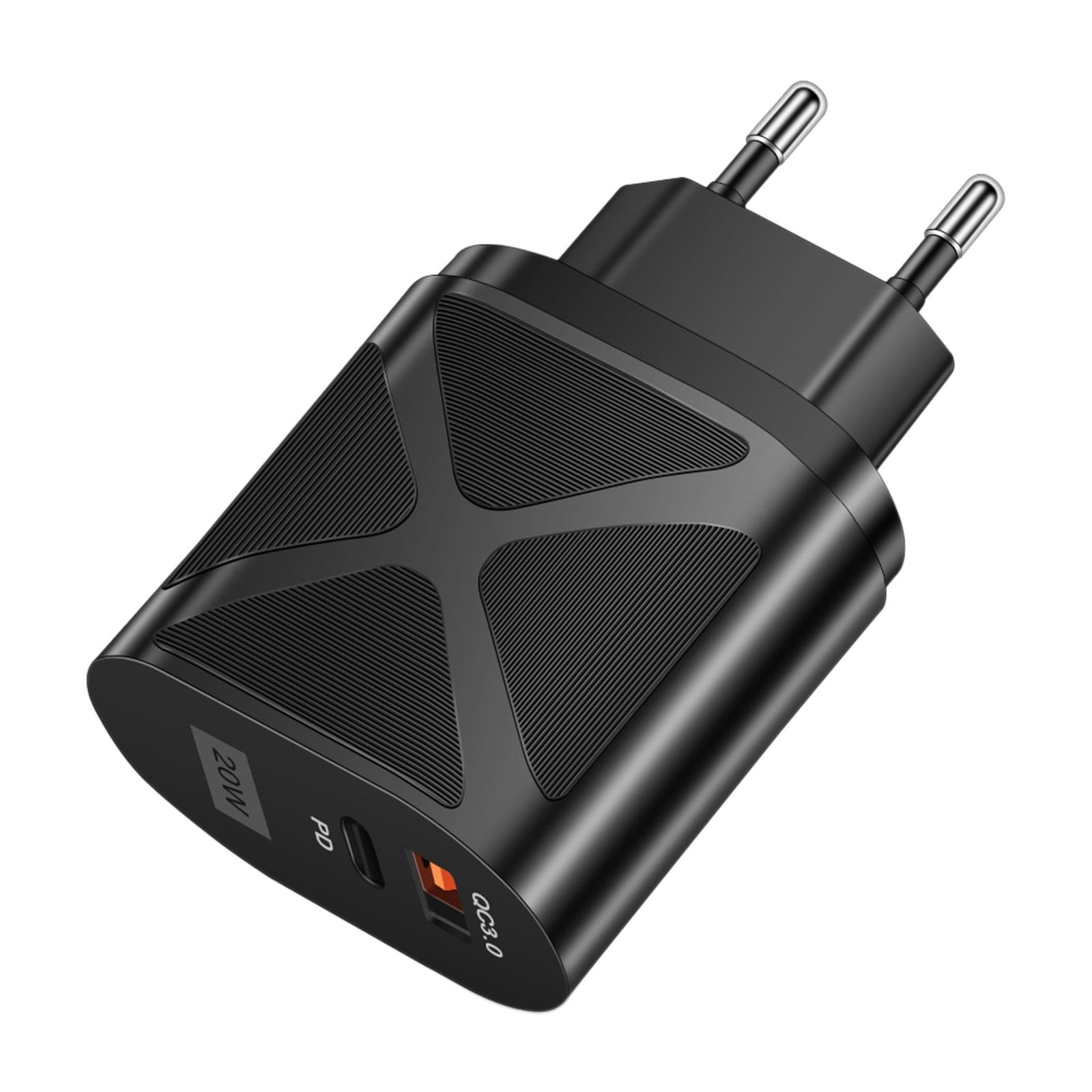 PD20W Type C QC3.0 USB Mobile Phone Charging Head Adapter Compatible 10 ...
