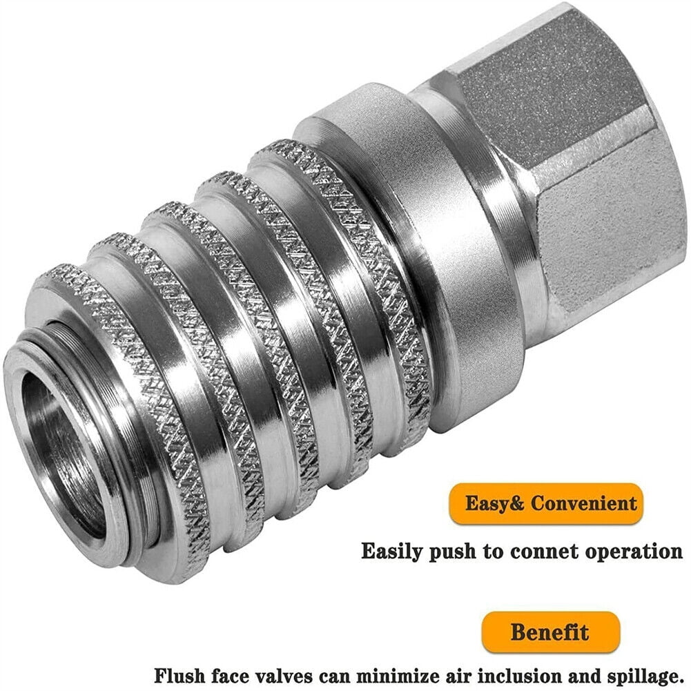 PD242 Serie PD Steel Test Port Diagnostic Equipment Quick Coupler ...