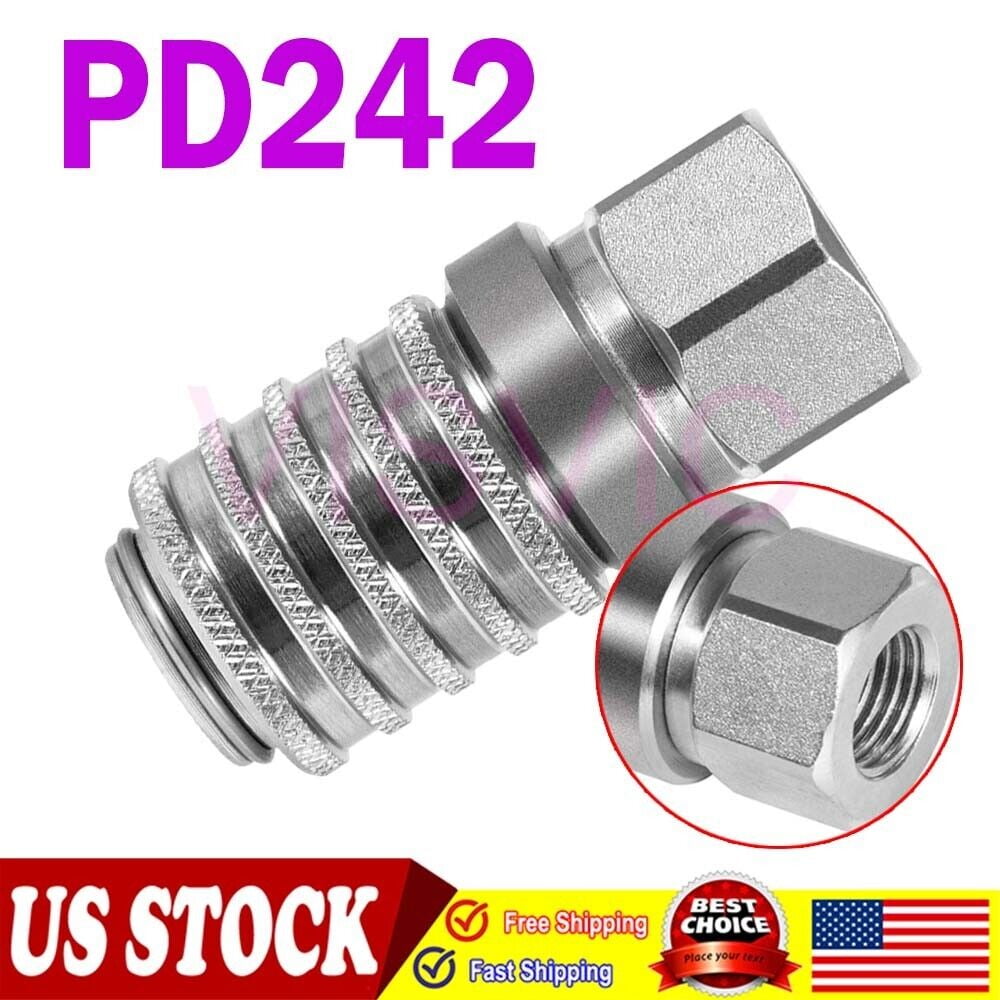 PD242 Series PD Steel Test Port and Diagnostic Equipment Quick Coupler ...
