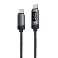 PD3.1 Compatible USB C Charging Cable Equipped with Digital Display Real Time and 240W Power ...